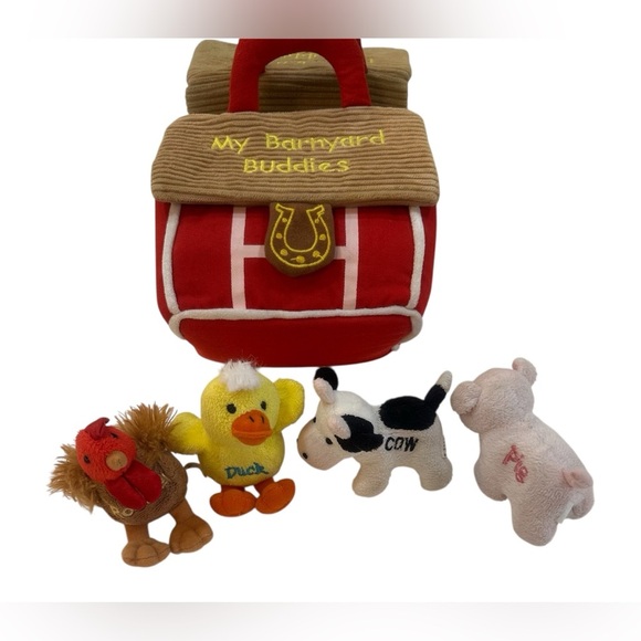 Aurora | Toys | My Barnyard Buddies Vintage 4 Mini Plush Barnyard ...